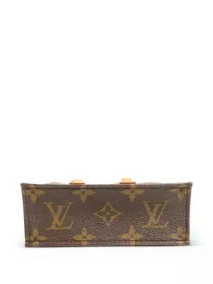 LOUIS VUITTON Monogram Petit Sac Plat Shoulder Bag