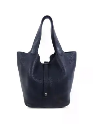 Hermès Taurillon Clemence Picotin Mm Tote Bag