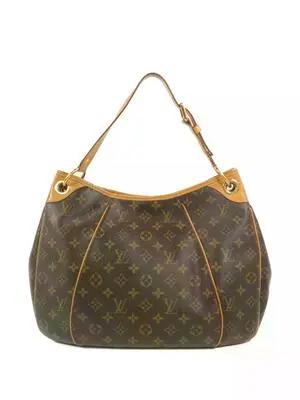 LOUIS VUITTON Monogram Galliera Shoulder Bag - Brown