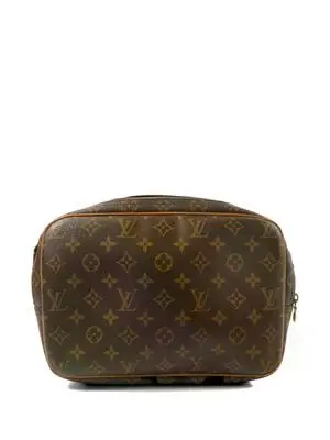 LOUIS VUITTON Monogram Reporter Pm Shoulder Bag - Brown
