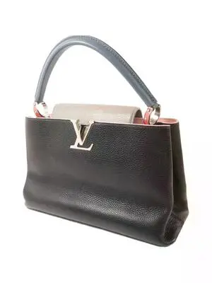 LOUIS VUITTON Capucines Mm Leather Tote Bag