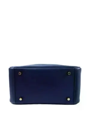 Hermès Mini Lindy Leather Tote Bag