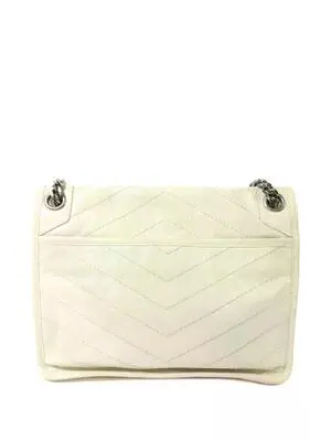 Saint Laurent Niki Shoulder Bag - White