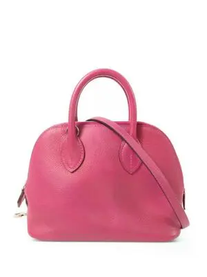 Hermès Bolide Leather Tote Bag - Pink