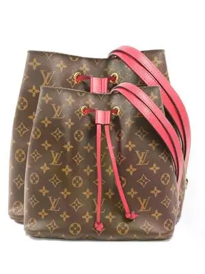 LOUIS VUITTON Neo Noe Monogram Shoulder Bag - Brown