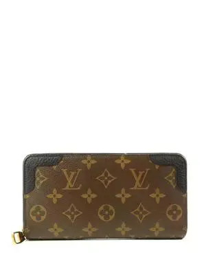 LOUIS VUITTON Retiro Zippy Monogram Wallet - Brown