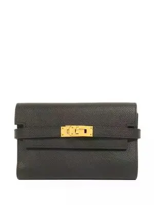 Hermès Kelly Compact Wallet - Black