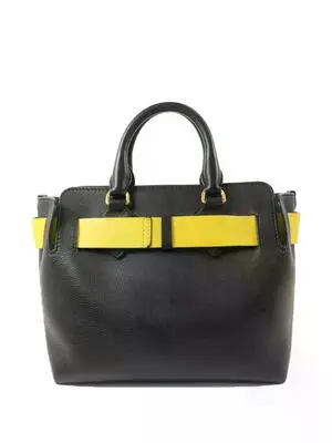 Burberry Small Belt Tote Bag - Black