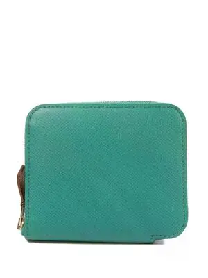 Hermès Epsom Leather Wallet - Green