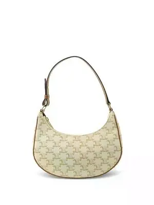 Celine Ava Triomphe Shoulder Bag - Neutrals