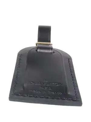 LOUIS VUITTON Buckled Leather Luggage Tag