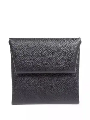 Hermès 2017 Bastia Epsom Coin Purse - Black
