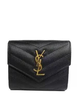 Saint Laurent Cassandre Three-fold Wallet