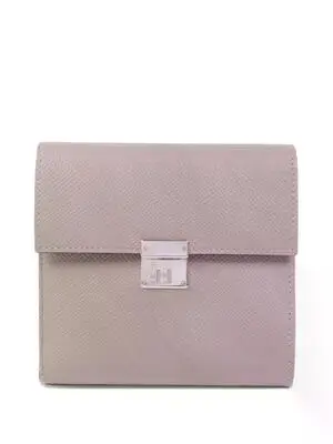Hermès Clic Epsom Leather Wallet - Neutrals