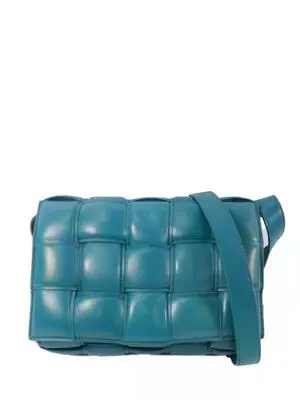 Bottega Veneta Padded Cassette Shoulder Bag - Blue
