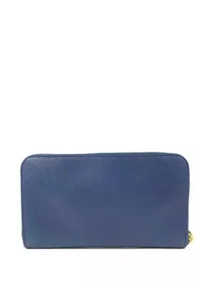Prada Saffiano-leather Logo-plaque Wallet