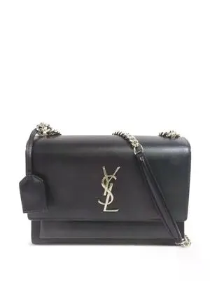 Saint Laurent Sunset Shoulder Bag - Blue