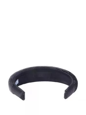 Prada Sequinned Logo Hair Band