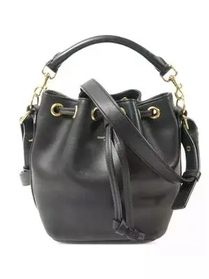 Saint Laurent Small Emmanuelle Drawstring Bucket Bag