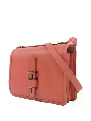 Loro Piana Lock-in Leather Shoulder Bag
