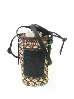 Loewe Cylinder Pocket Shoulder Bag - Brown