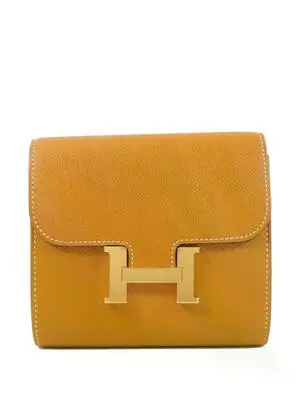 Hermès Constance Compact Wallet - Neutrals