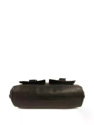 Celine Buckled Leather Tote Bag
