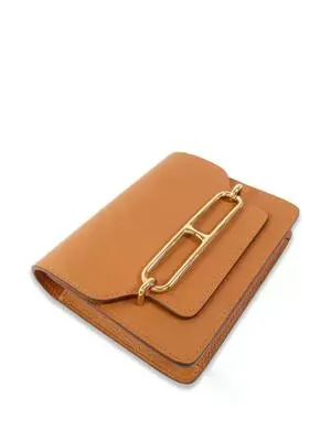 Hermès Roulis Slim Wallet In Grained Leather
