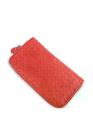 Bottega Veneta Intrecciato Zip-around Wallet