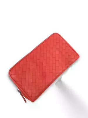 Bottega Veneta Intrecciato Zip-around Wallet