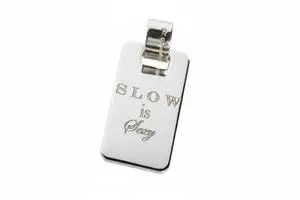 FLORENTIS JEWELLERY Slow Is Sexy" Pendant Necklace - Silver