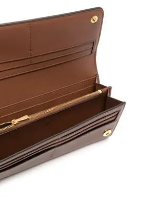 Mulberry Continental Flap Wallet - Brown