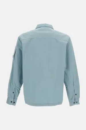 C.P. COMPANY Organic Gabardine Overshirt - Multicolor