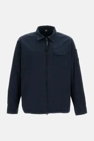C.P. COMPANY Organic Gabardine Overshirt - Multicolor