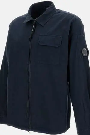 C.P. COMPANY Organic Gabardine Overshirt - Multicolor