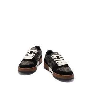 Fendi Low-top Sneakers With Monogram Pattern