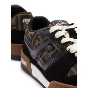 Fendi Low-top Sneakers With Monogram Pattern