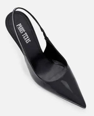 Paris Texas Lidia Patent Leather Slingback Pumps - Multicolor