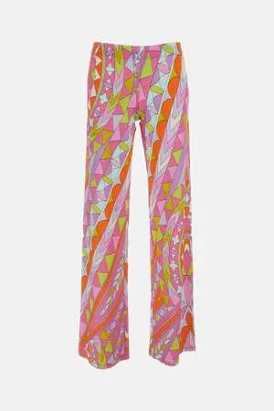 Emilio Pucci Printed Trousers - Multicolor