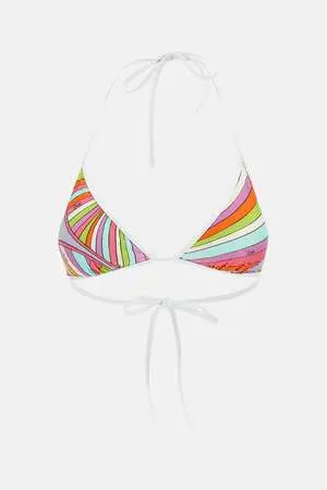 Emilio Pucci Triangle Bikini Top - Multicolor
