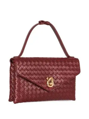 Bottega Veneta Knot Lock Leather Clutch - Multicolor