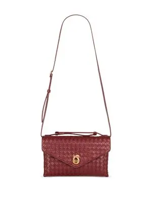 Bottega Veneta Knot Lock Leather Clutch - Multicolor
