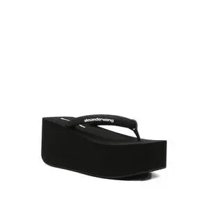Alexander Wang Platform Flip Flops - Black