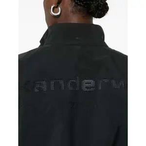 Alexander Wang Zip-up Jacket With Stand Collar - Black