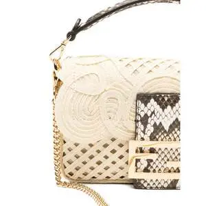 Fendi Raffia Baguette Bag