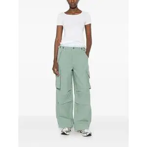 Alexander Wang Palazzo Pants With Layered Waistband