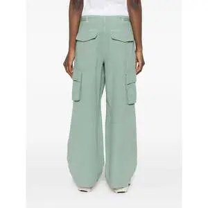 Alexander Wang Palazzo Pants With Layered Waistband