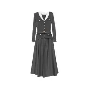 Self-portrait Textured Day Dresses