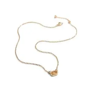 Valentino Garavani Tone Crystal Embellished Necklace