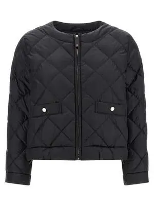 Max Mara Quilted Down Jacket